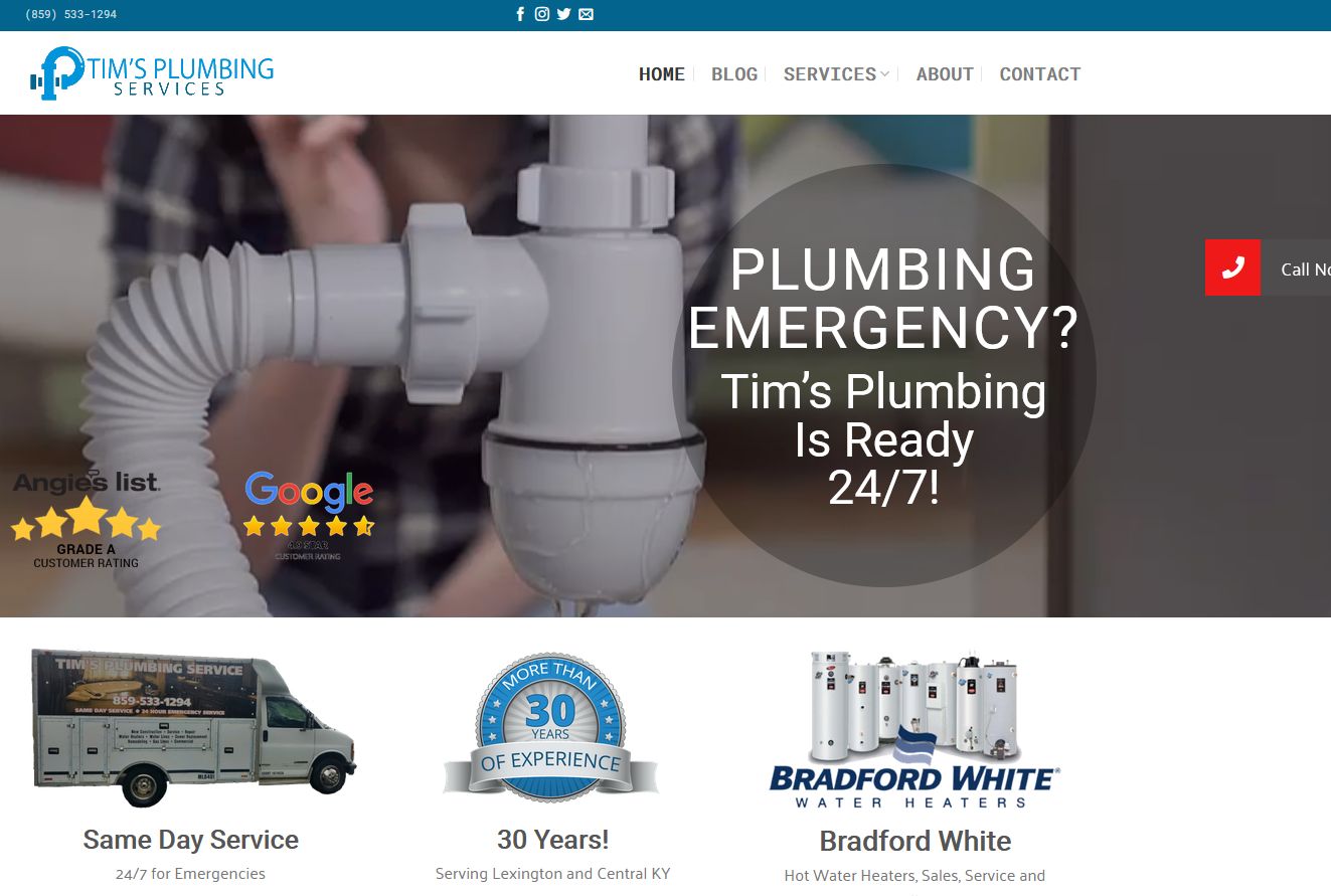 Plumbers Website – McNee Solutions